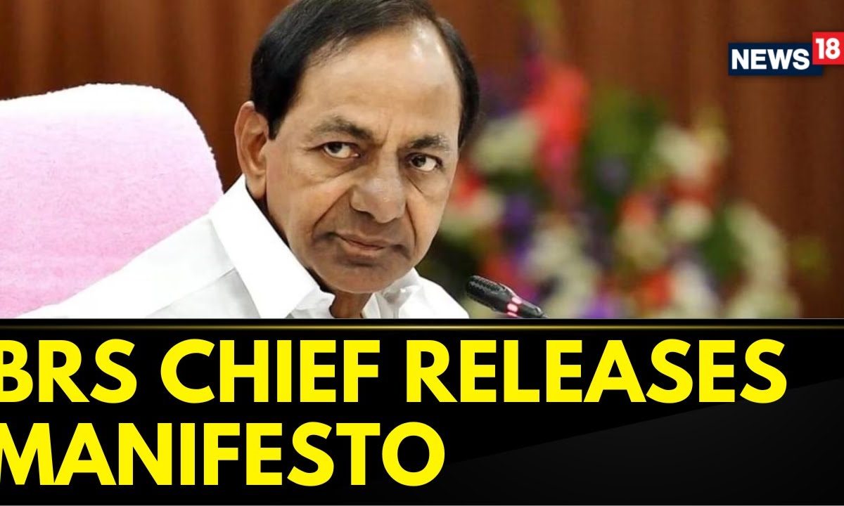 Telangana Election News | BRS Chief K. Chandrashekar Rao Releases ...