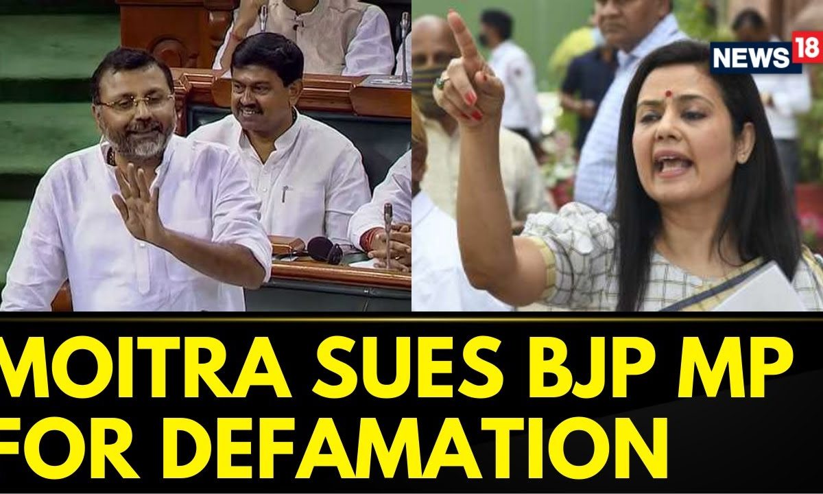 TMC MP Mahua Moitra Files Defamation Case Against BJP MP Nishikant Dubey Over Case For Queries ...