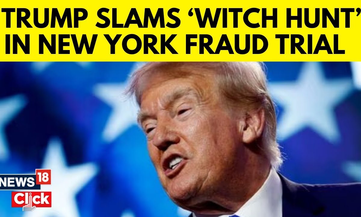 Donald Trump In Court For Civil Fraud Trial In New York Donald Trump
