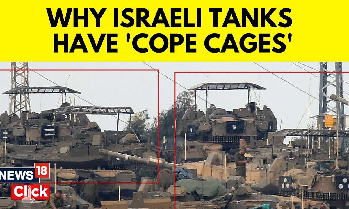 Israel vs Palestine | Why Do Israeli Tanks Have Cope Cages On The Top ...