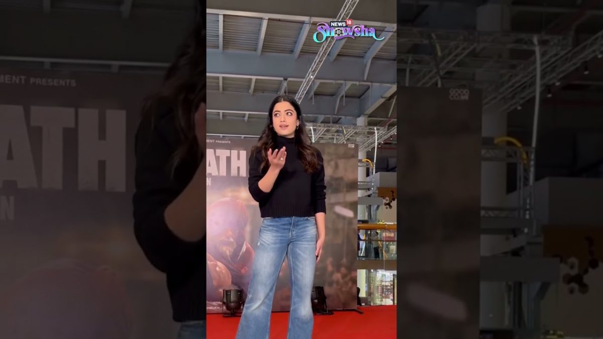 Rashmika Mandanna News | Watch Rashmika Mandanna's Unique Pose That ...