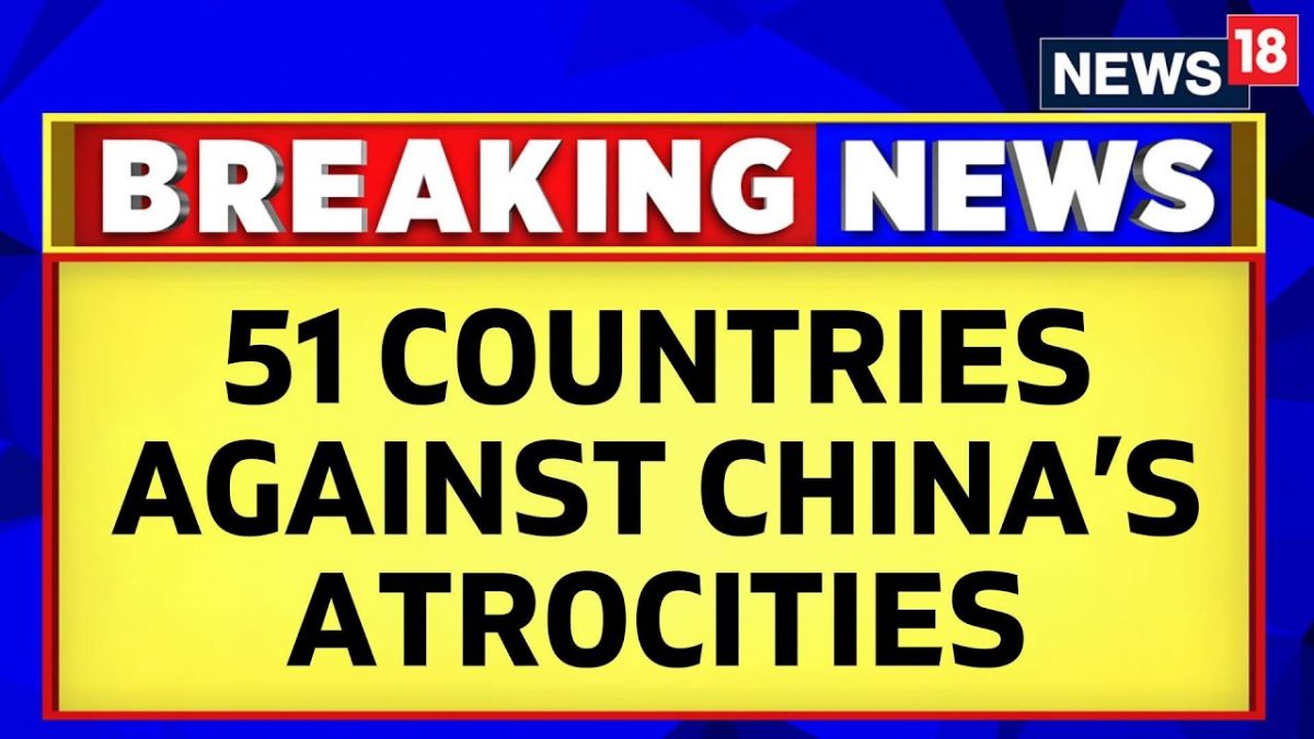 51 Countries Sign Joint Statement at the UN Against China Over Anti ...