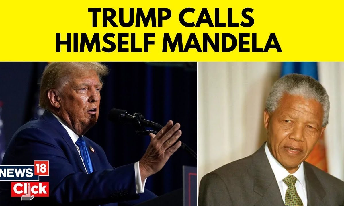 Donald Trump News | Donald Trump Compares Himself With Nelson Mandela ...