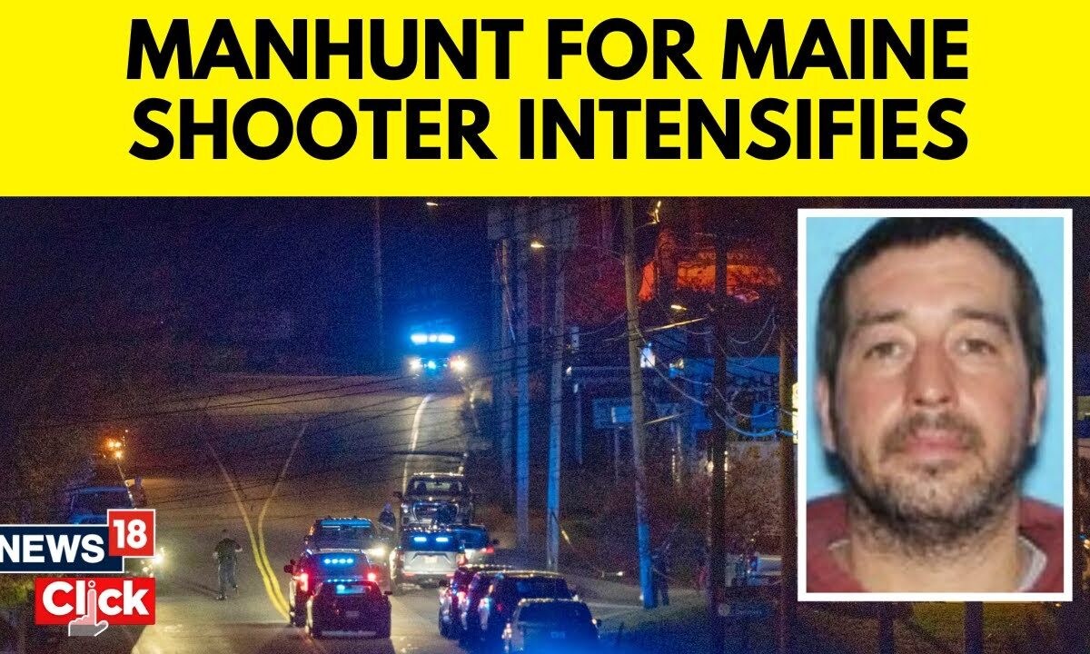 Lewiston Maine Shooting 2023 | Manhunt On To Nab Shooter Who Killed At ...