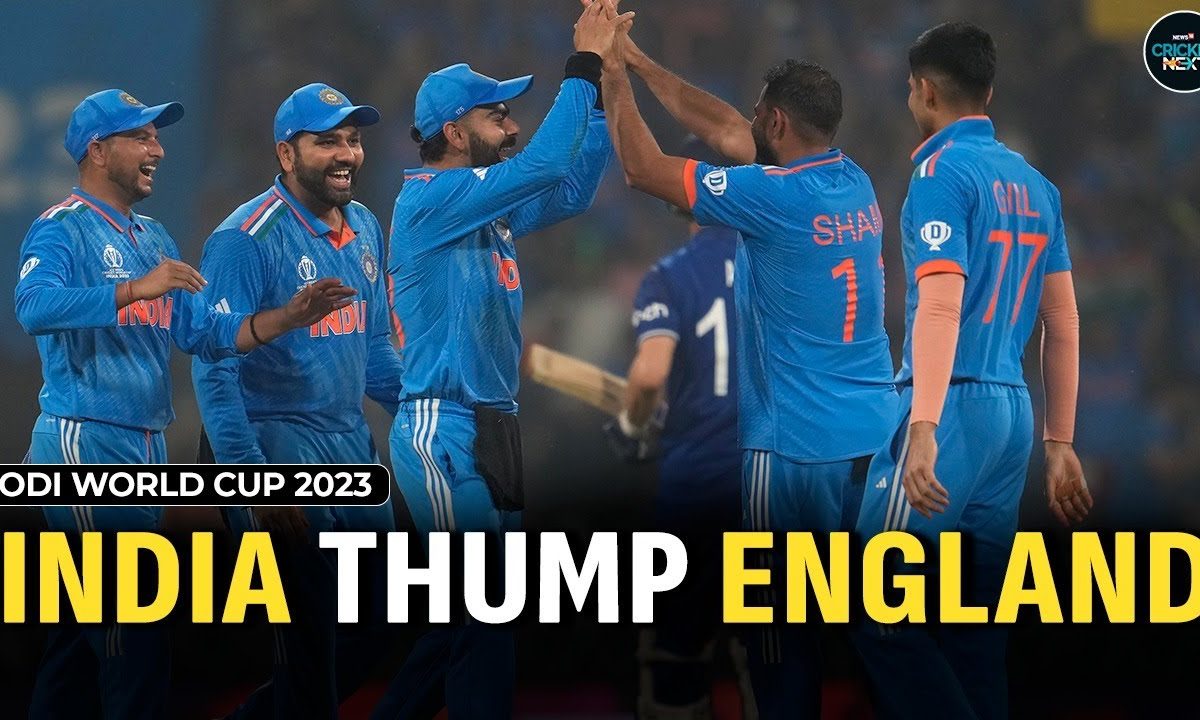 India Defeat England by 100 Runs, Move to Top of Points Table | World ...