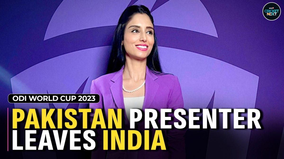 Pakistan Sports Presenter Zainab Abbas Leaves India - News18