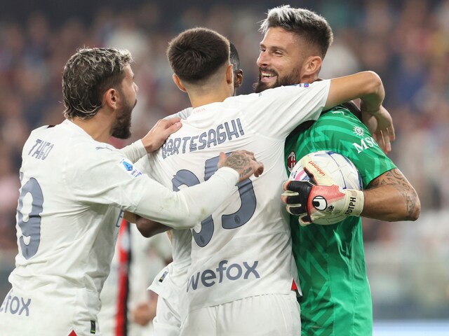Serie A: Christian Pulisic Strikes, Olivier Giroud Saves As AC Milan ...