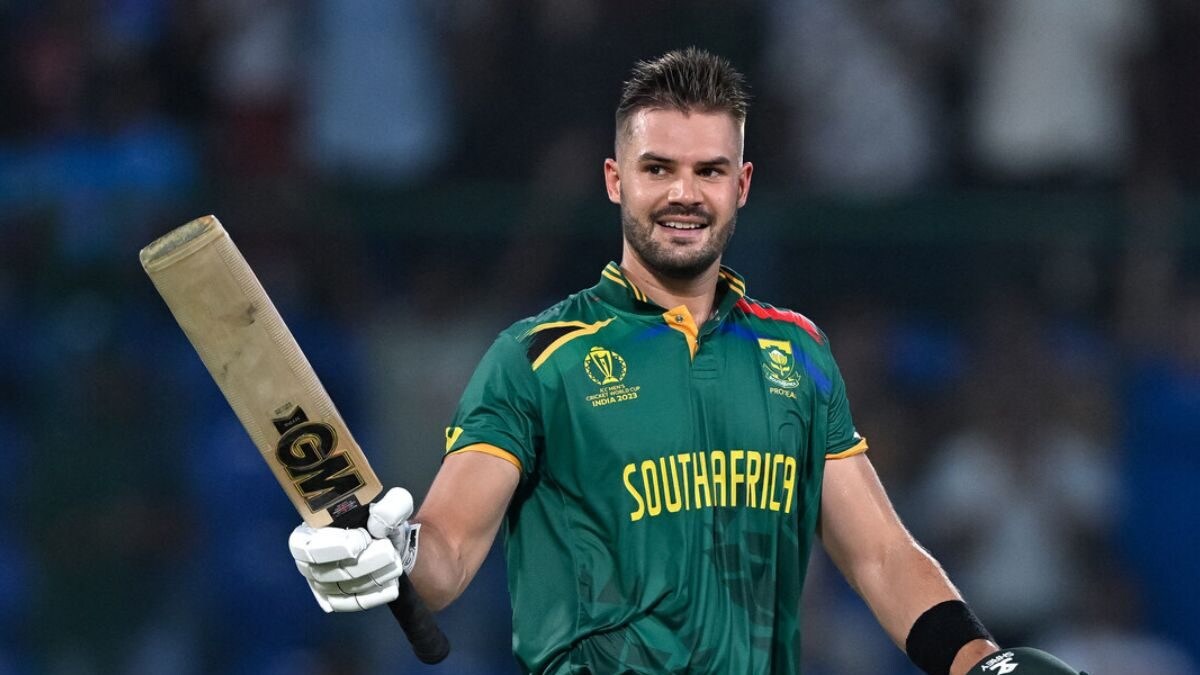 SA vs SL: Aiden Markram Smashes Fastest Hundred in ODI World Cup ...