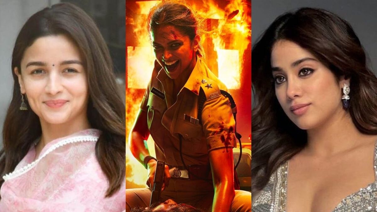 Alia Bhatt, Janhvi Kapoor React To Deepika Padukone's Intense First Look From Singham 3 - News18