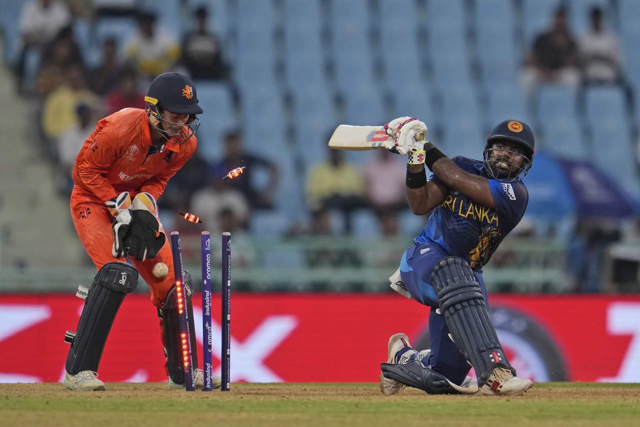NED vs SL in Photos: Gritty Knock of 91 From Samarawickrama Gives Sri ...