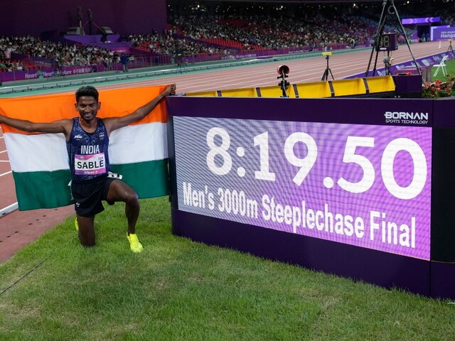 Asian Games: Avinash Sable Secures Gold in Men's 3000m Steeplechase ...