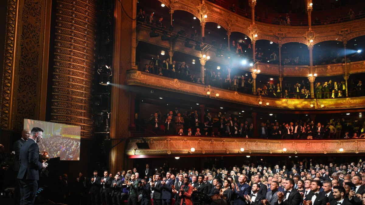 Lionel Messi Gets Standing Ovation After Winning 8th Ballon d'Or, Says ...