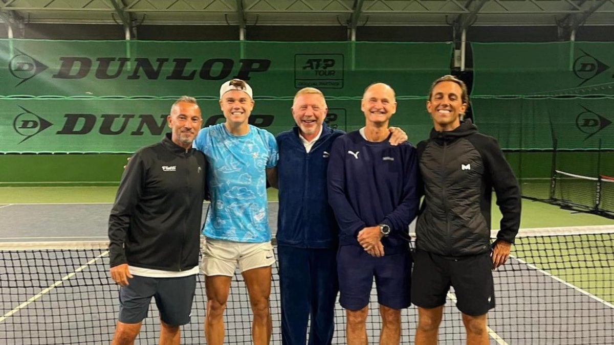 Boris Becker Returns As Coach of Denmark's Rising Star Holger Rune ...
