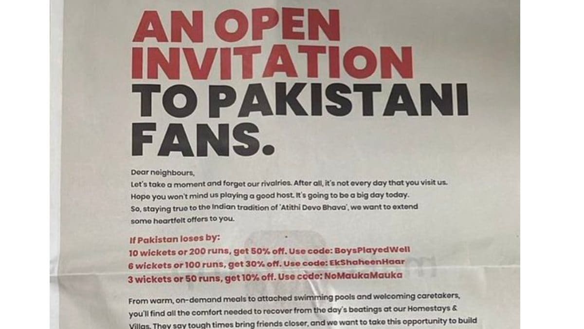 Make My Trip Releases Controversial Ad Offering Discounts if Pakistan ...
