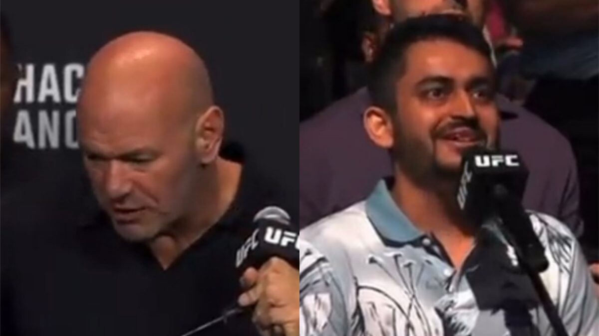 Abu Dhabi Fans Mock As Dana White Asked Question About MMA Future In ...