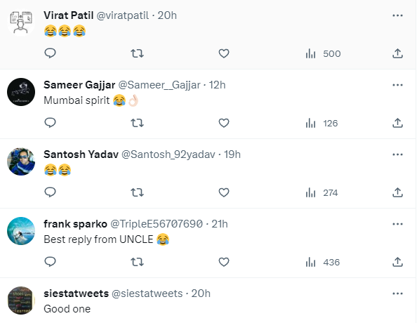 'Uncle Kisko Bola?': Mumbai Man's Hilarious Remark inside Local Train ...