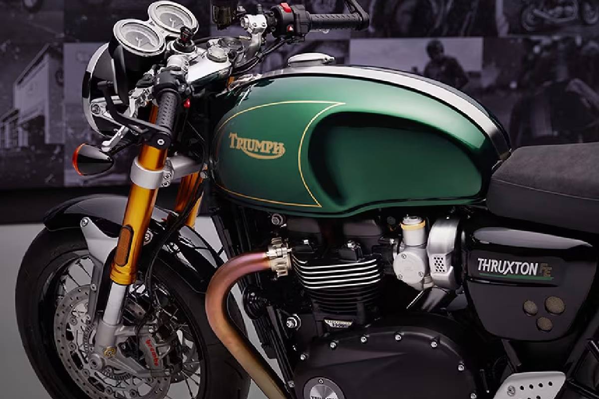 Triumph Thruxton Final Edition Gets Special 'Competition Green' Paint ...