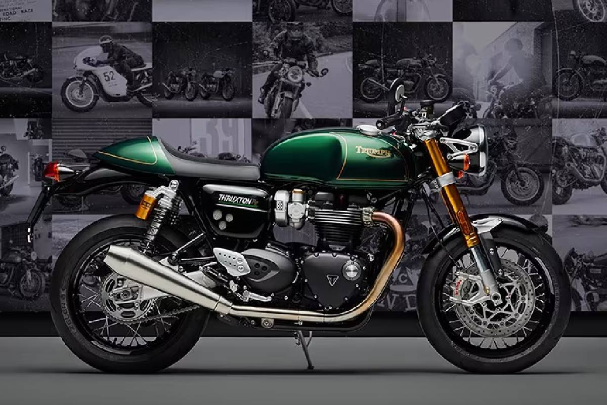 Triumph Thruxton Final Edition Gets Special 'Competition Green' Paint ...