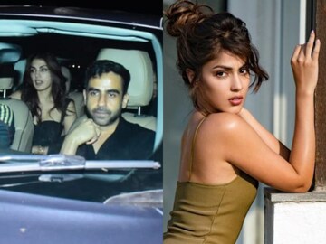 Rhea Chakraborty Makes It OFFICIAL With Nikhil Kamath? Rumoured Couple Arrives Together For A ...