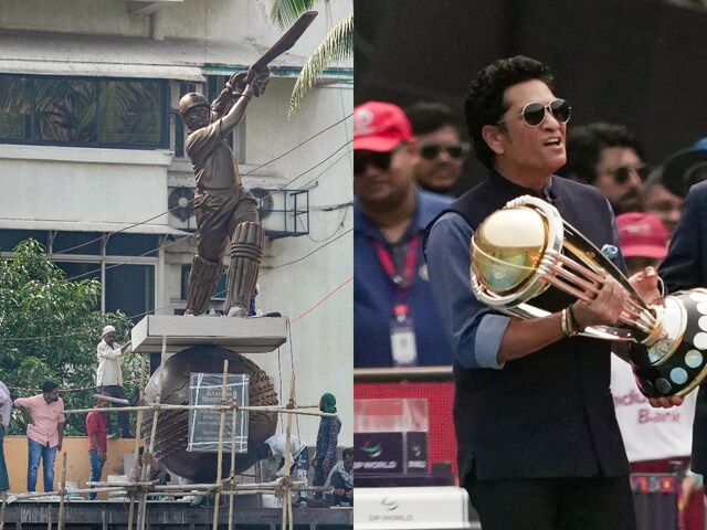 Sachin Tendulkar's Statue to be Unveiled at Wankhede Before IND vs SL ...