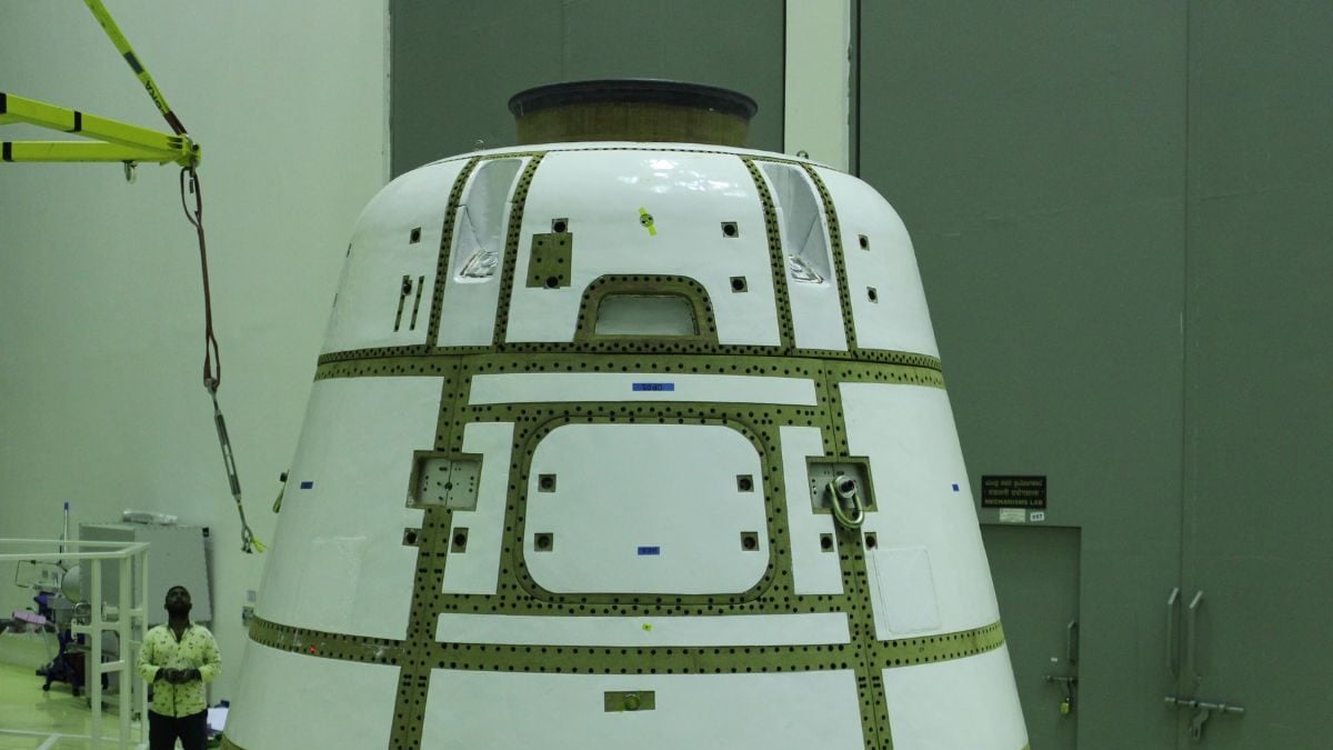 KCP Heavy Engineering Unit Delivers Gaganyaan Crew Module Structure to ...
