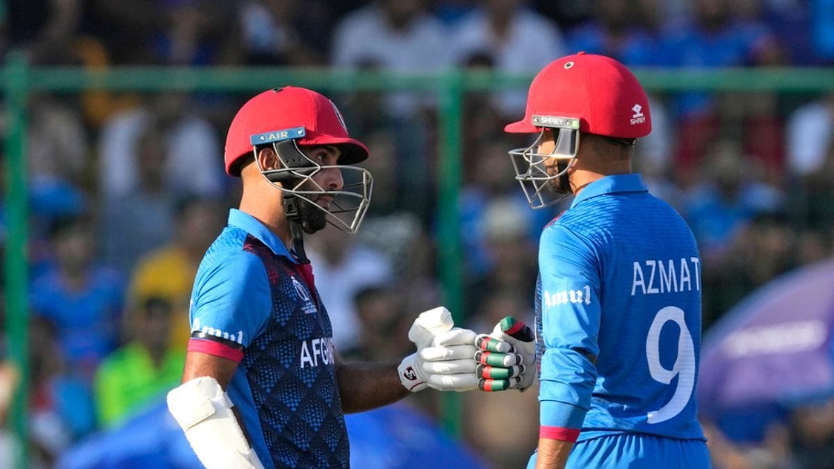 ICC World Cup 2023: Afghanistan Alter Record Books with 272/8 vs India ...