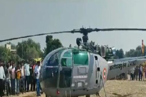 IAF Helicopter Makes Precautionary Landing Due to Technical Snag Near ...