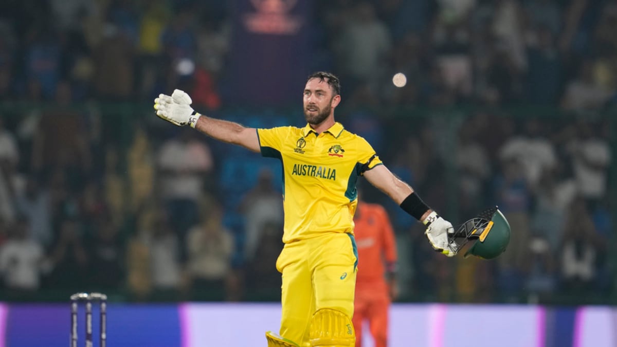 ICC Cricket World Cup 2023: Glenn Maxwell Lights Up Kotla With His 'Big ...