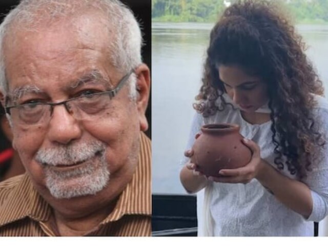 Malayalam Director KG George's Daughter Thara George Immerses His Ashes In Periyar River - News18