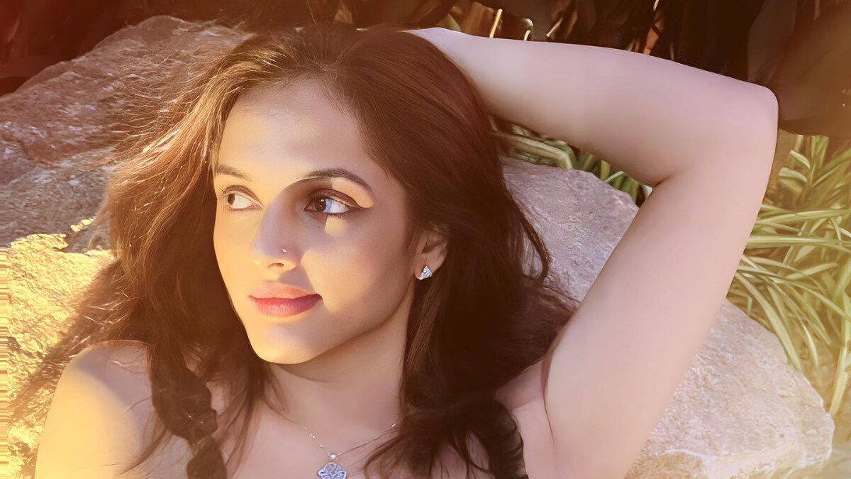 Kannada Actress Jyothi Rai Raises Temperatures In Black Mesh Slip Dress ...