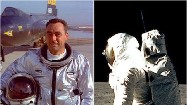 Buzz Aldrin, The Second Person To Land On Moon, Set Foot On Lunar ...