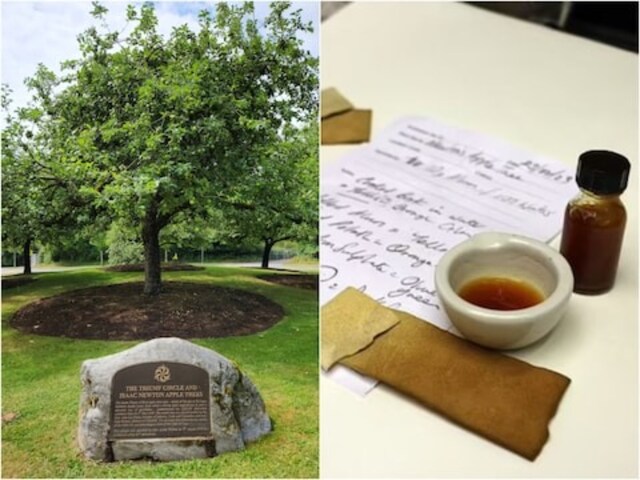 Cambridge University Artist Creates Unique Ink From Clone of Sir Isaac ...