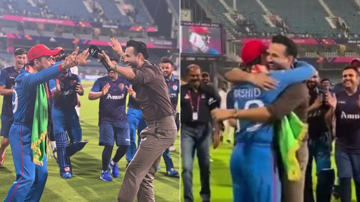 WATCH: Irfan Pathan Leaves Live Show to Dance with Rashid Khan After ...
