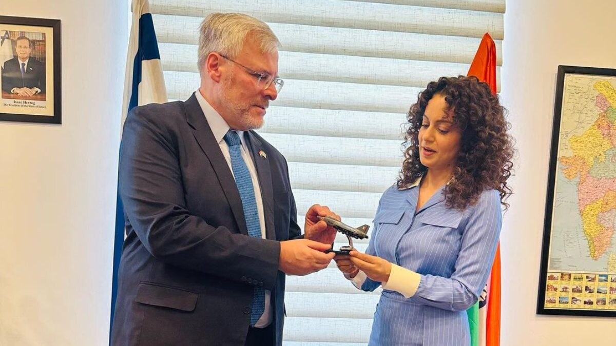 Kangana Ranaut Meets Israel Ambassador Naor Gilon Amid War, Calls Hamas ...