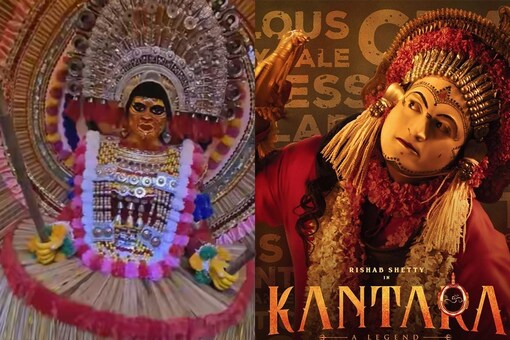 Kantara's Divinity Takes Over Navaratari; Majestic Kantara-Themed Durga ...