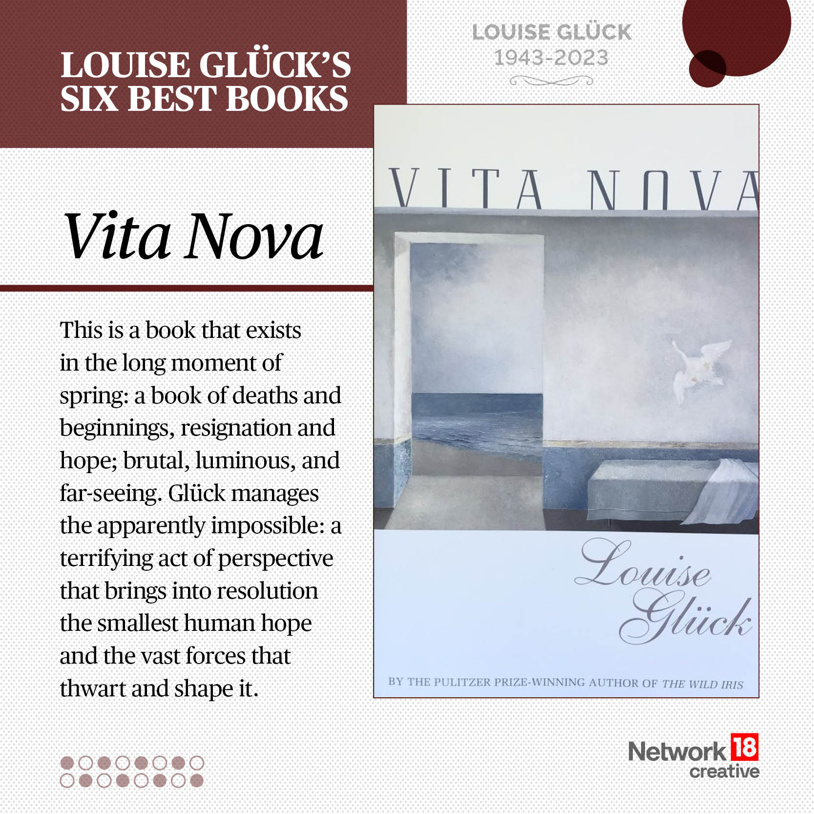 Louise Gluck, Nobel Award Winning Poet of Terse and Candid Lyricism ...