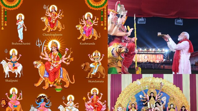 PM Narendra Modi Shares Navratri Wishes: A Recap of 9 Days - News18
