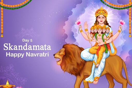 Navratri Day 5: Skandamata Maa Puja Vidhi, Colour, Mantras, Shubh ...