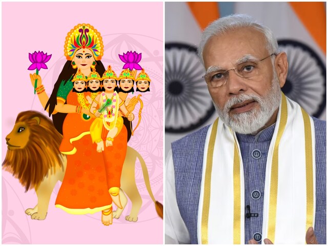 Navratri Day 5 Pm Modi Seeks Blessings From Goddess Skandamata News18