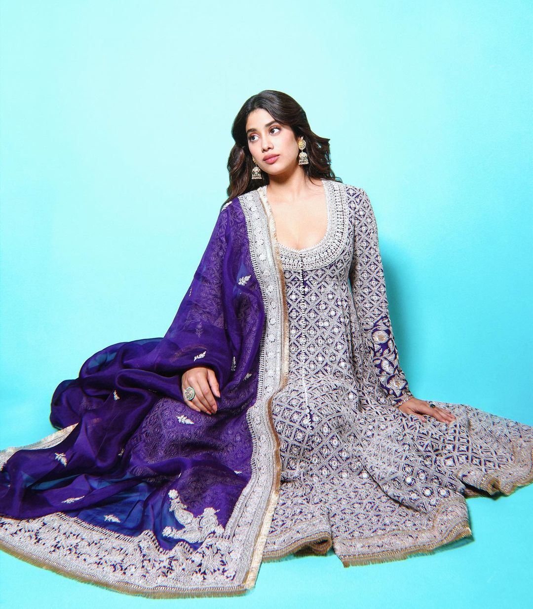 Navratri Day 8 Colour: Celebrity-Inspired Purple Outfits For The ...