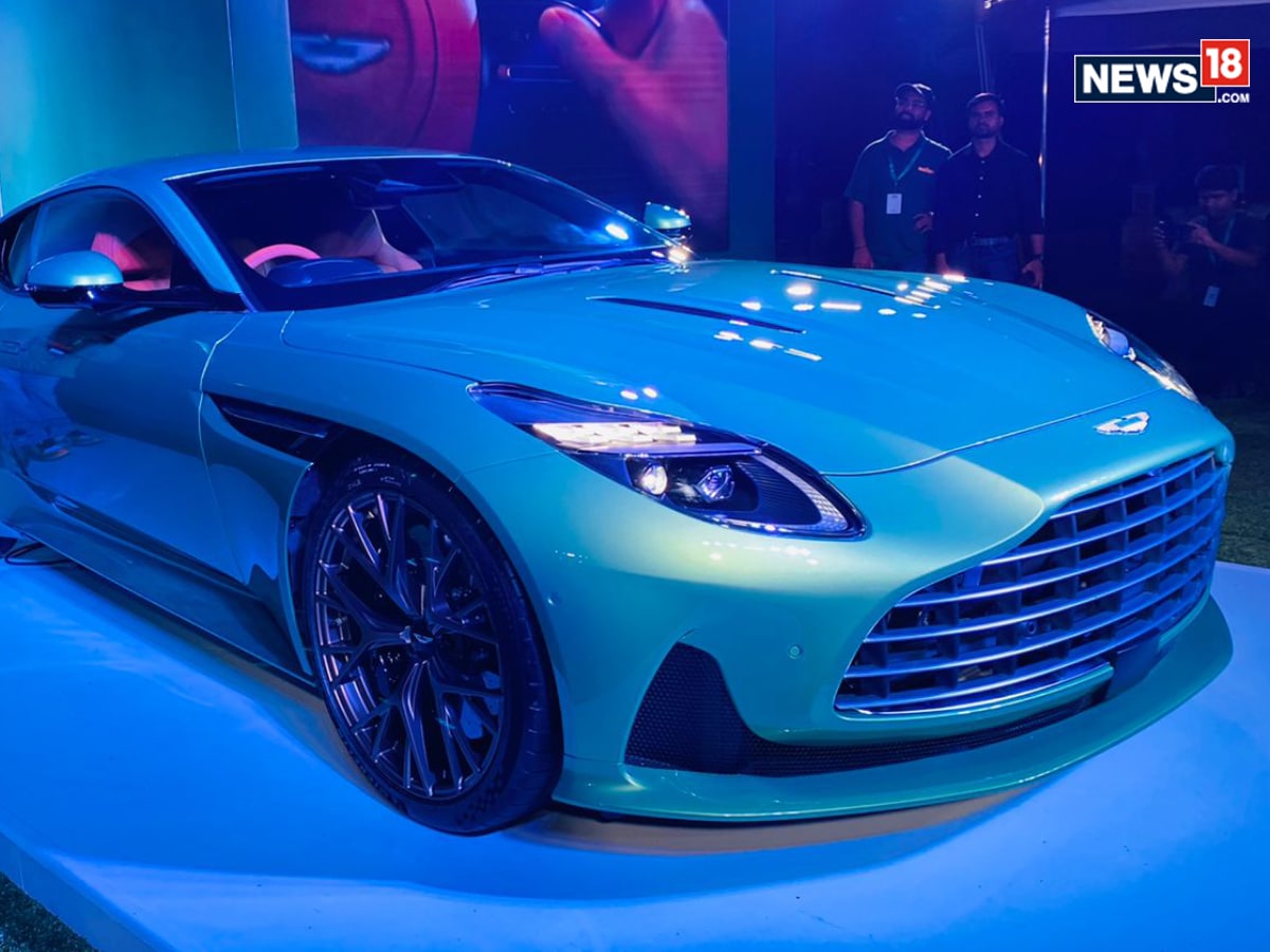 Aston Martin DB12 in Pics: See Design, Features, Interior and More in ...