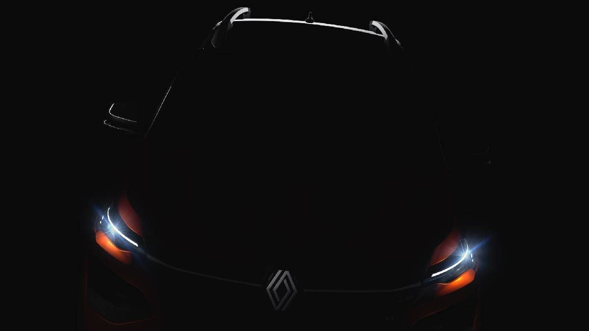 Renault Teases Kardian Crossover, Set To Feature New Lighting Pattern ...
