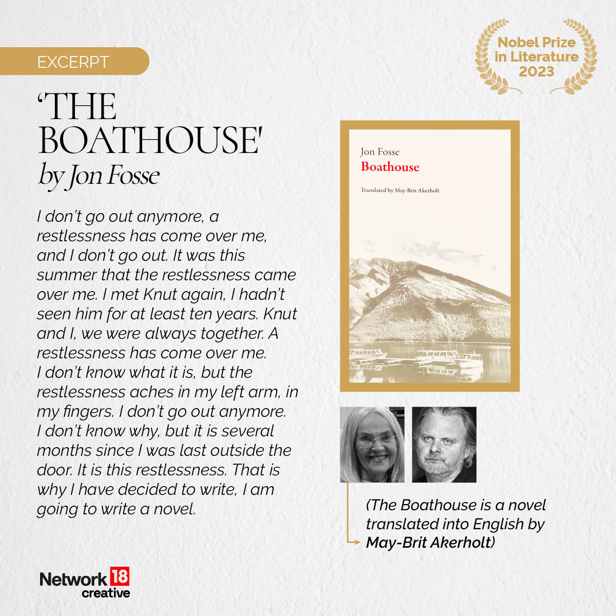Nobel Prize in Literature: Norwegian Author Awarded For Innovative ...