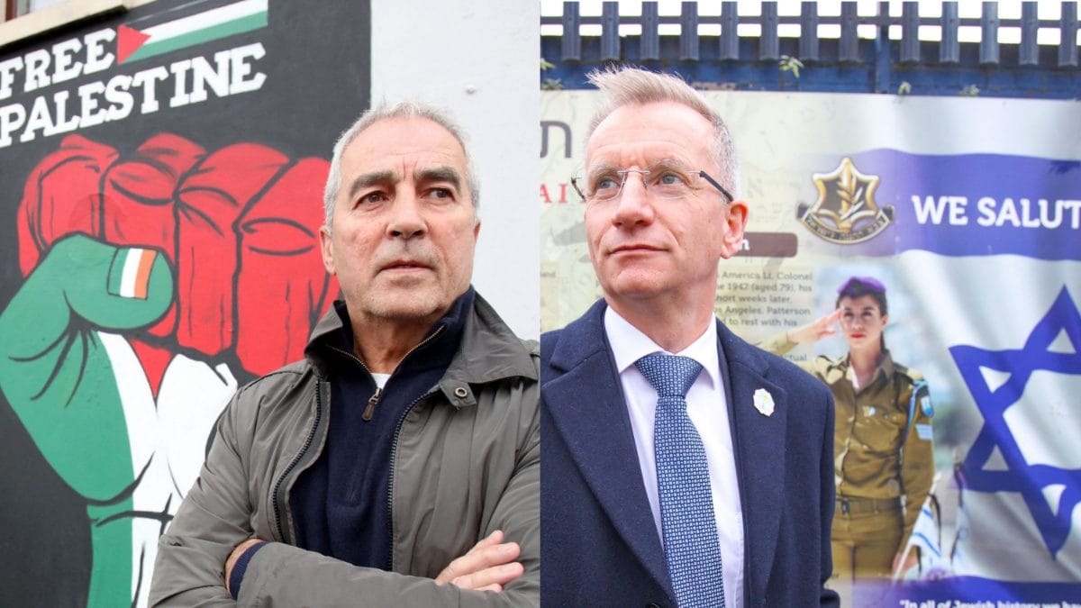 Israeli Flags, Murals Backing Palestine Spotted Across Northern Ireland ...