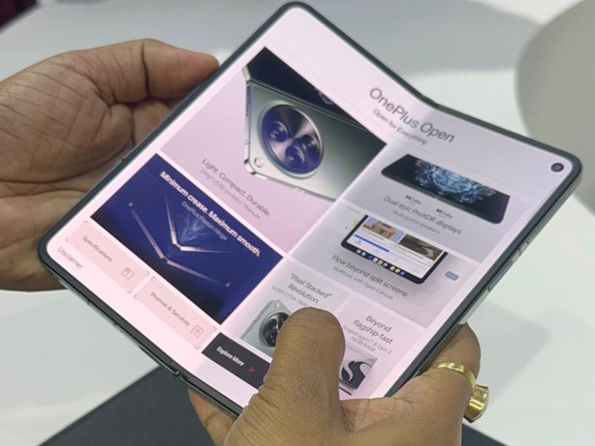OnePlus Open Foldable Phone: First Look And Hands-On