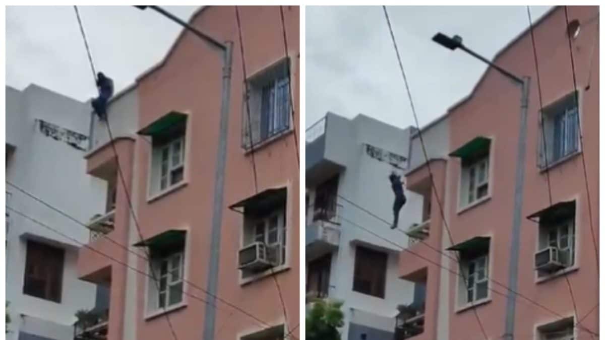 Shocking Visuals | Patna Girl Jumps Off Building in Suicide Bid After ...