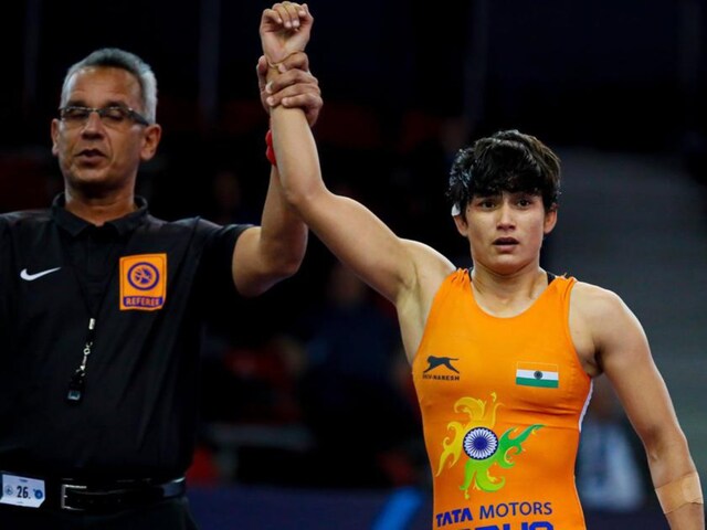 Asian Games Wrestler Pooja Gehlot In Semis Antim Panghal Loses In