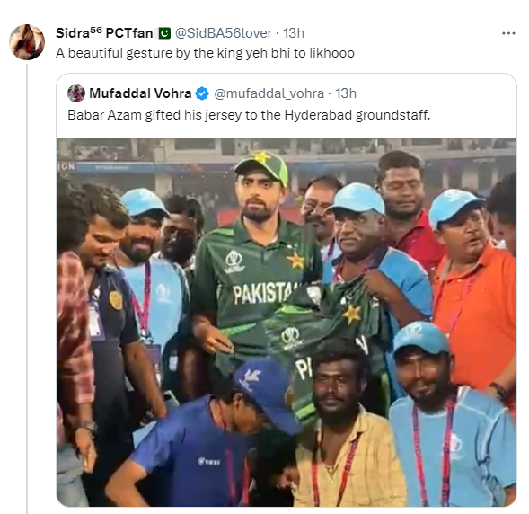 'Call Him King': Babar Azam Fan's Remark On Viral Pic Has Desis Coming ...