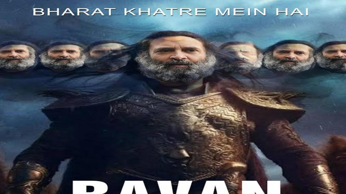 Siddaramiah, Shivakuamar Hit Out at BJP and Modi for 'Ravan' Poster of ...