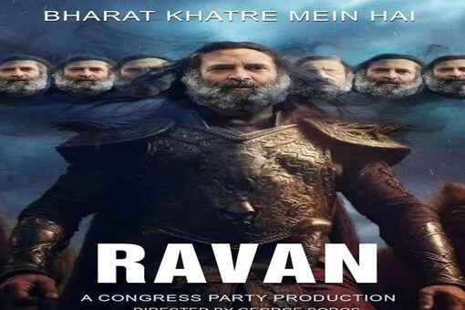 Siddaramiah, Shivakuamar Hit Out at BJP and Modi for 'Ravan' Poster of ...